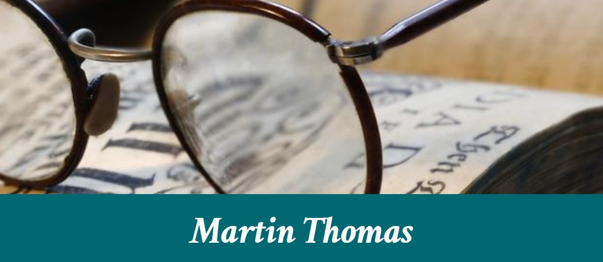 Martin Thomas - About me